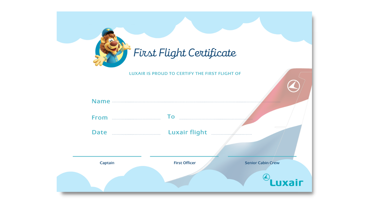 Travelling with children | Luxair